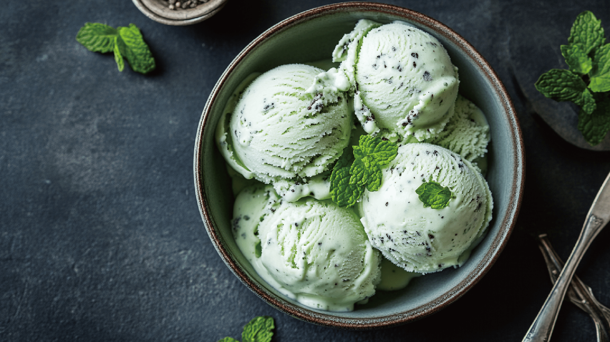 Low-Calorie Mint Ice Cream – BRIOBITE